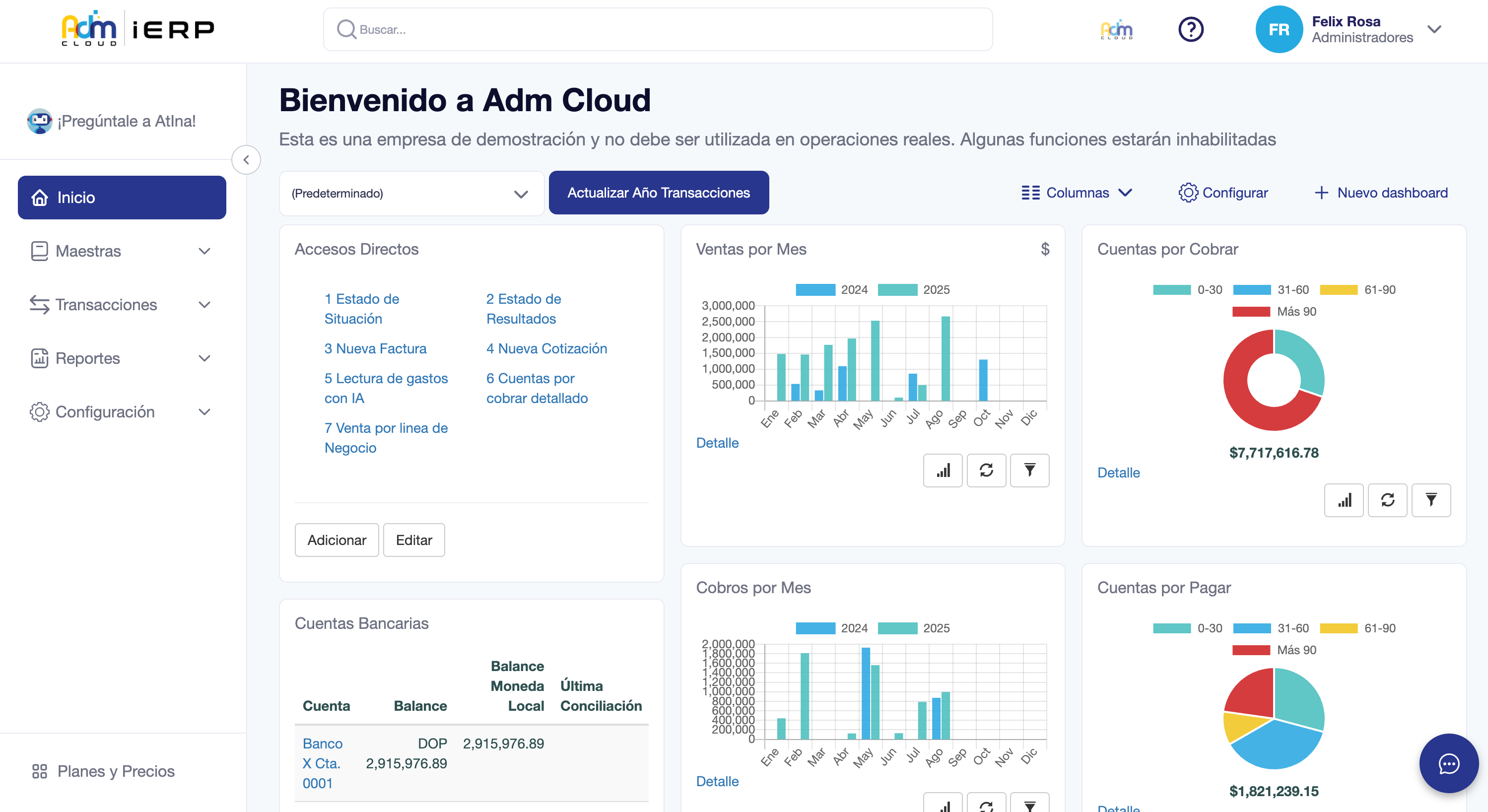 Facturación Electrónica y Contabilidad Simplificada | Adm Cloud